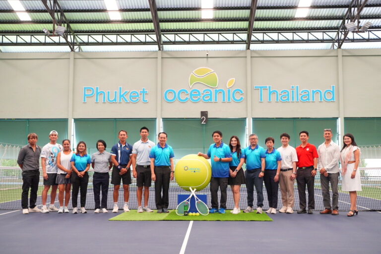 The Oceanic Sportel Phuket ผนึกกำลัง Paradorn International Tennis ...